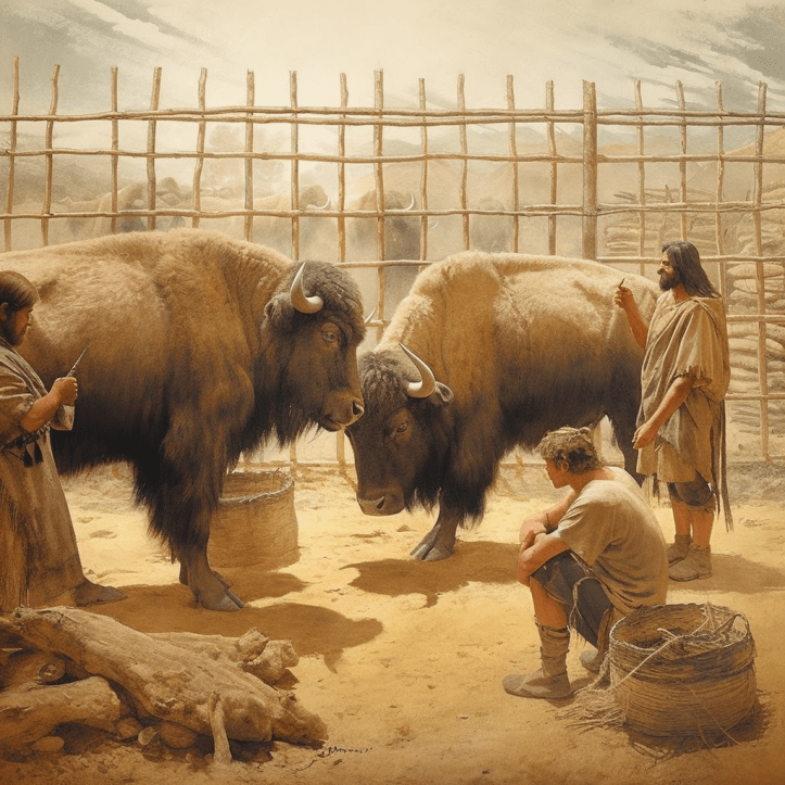 Neolítico em imagens geradas por IA – HistóriaBlog